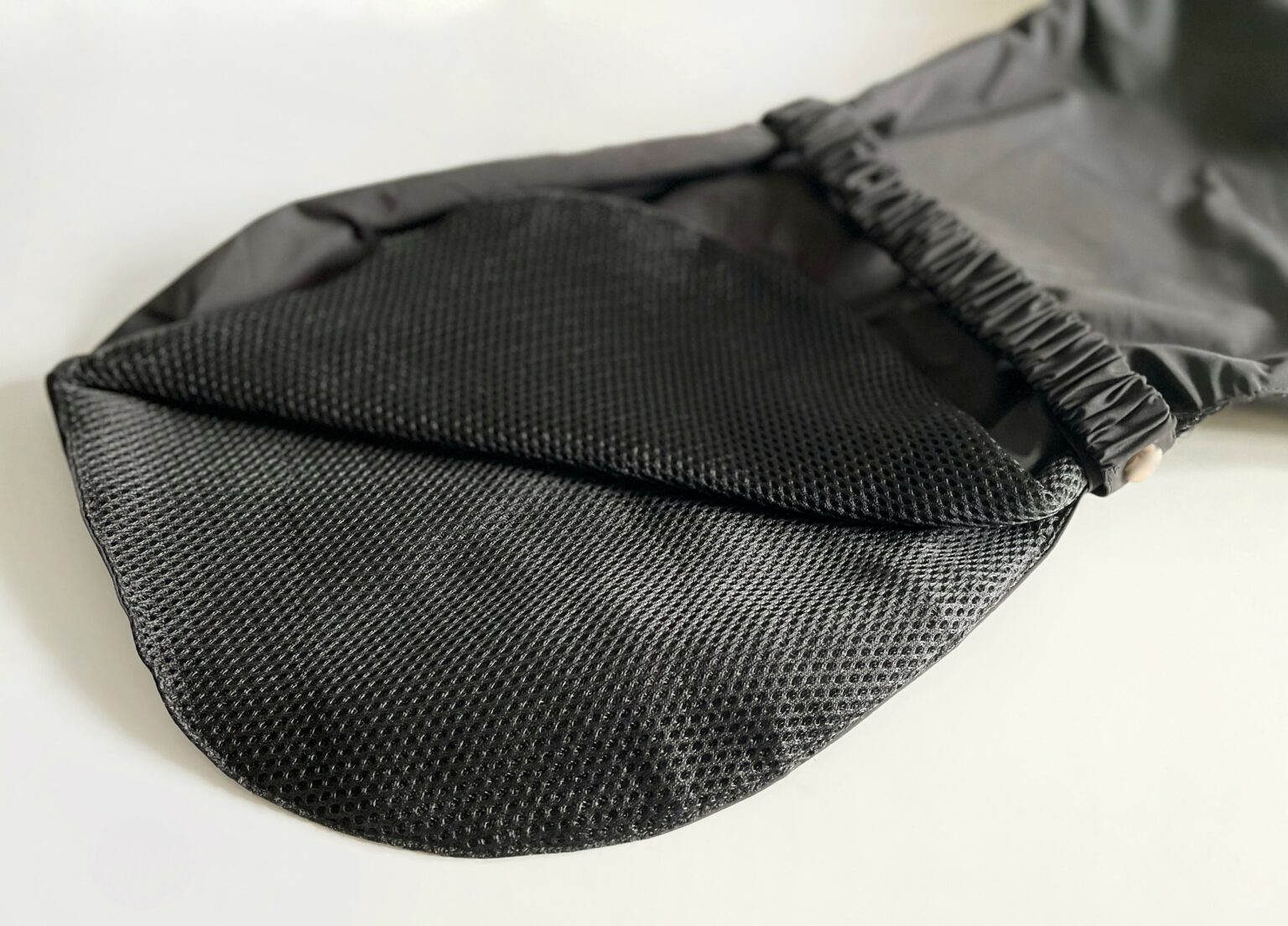 Black Waterproof Whippet Rain Mac Coat | The Trendy Whippet